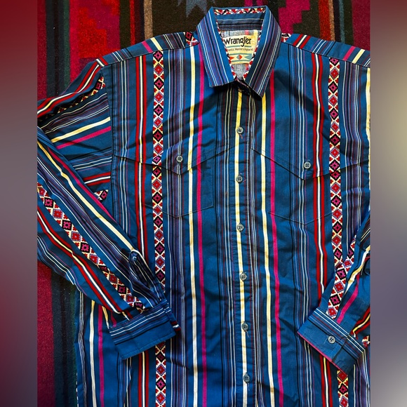 Wrangler | Shirts | Vintage Wrangler Button Down | Poshmark